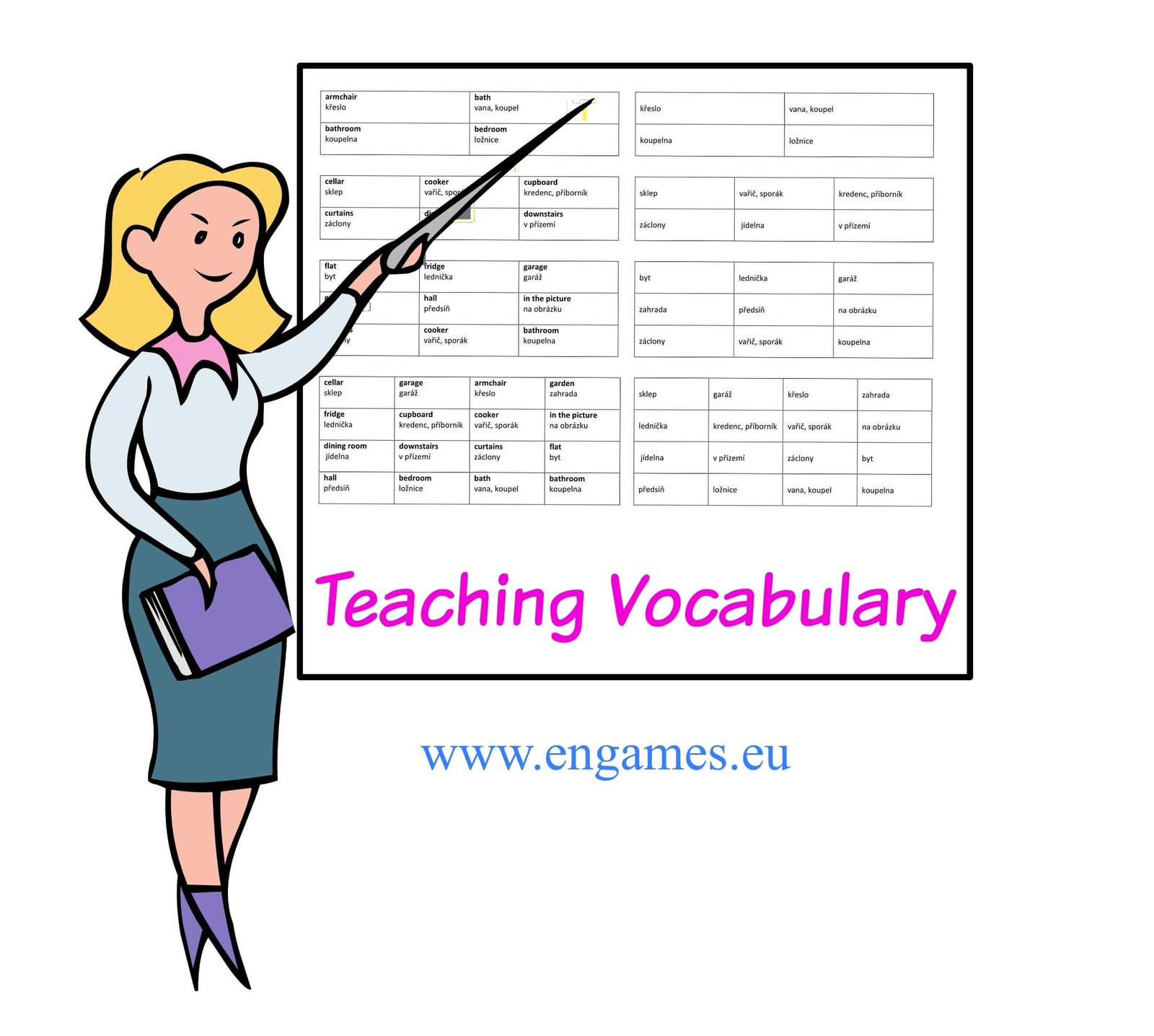 Teaching Vocabulary Gambaran