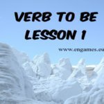 Verb to be lesson 1 - Games to learn English