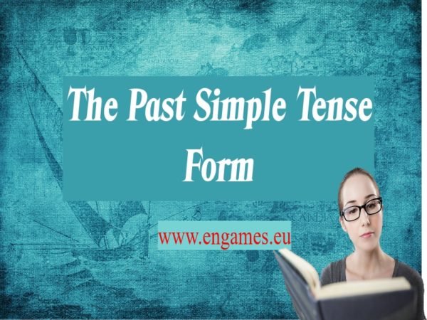 Past simple form picture - Games to learn English
