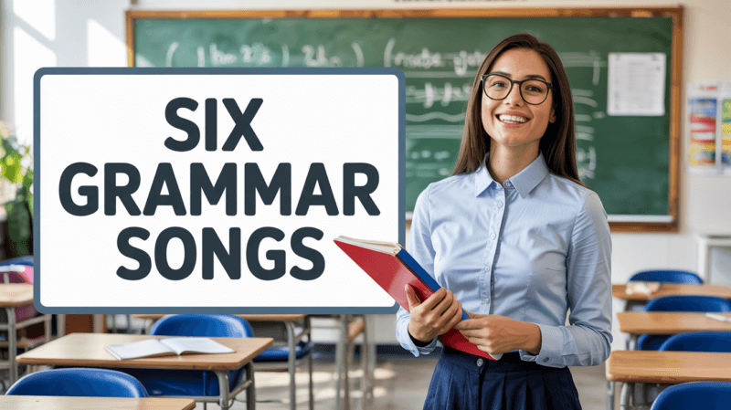 Grammar songs - Games to learn English