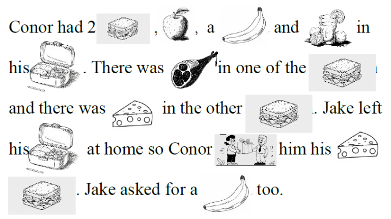 English Picture Stories - Games to learn English